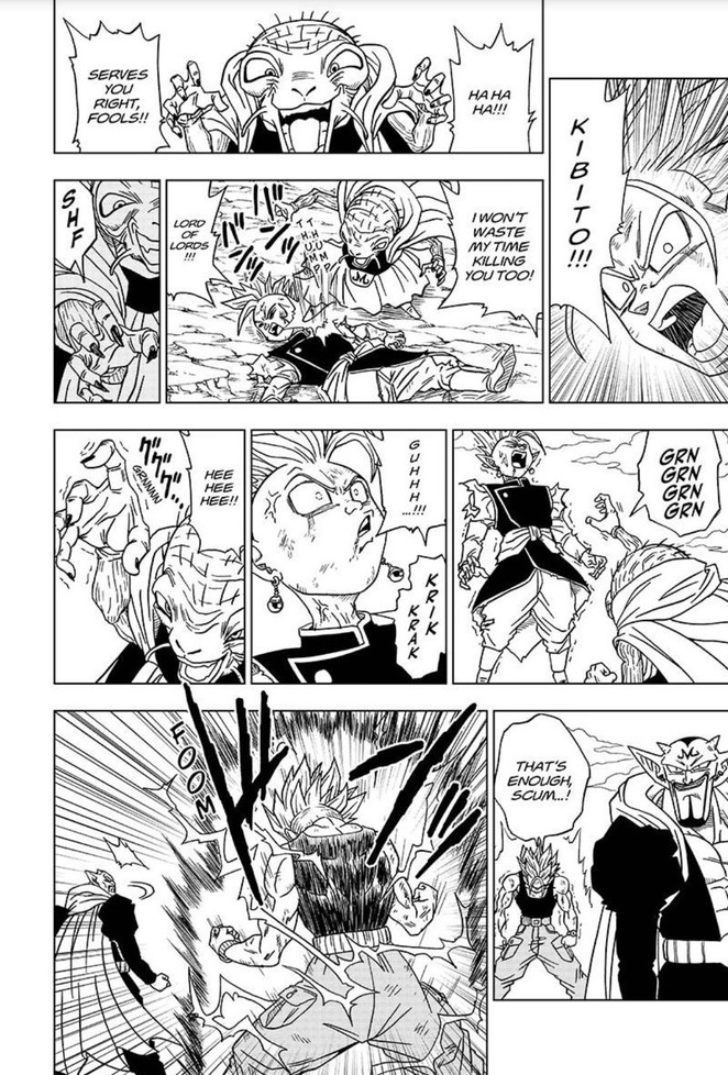 Future Trunks and Supreme Kai vs. Dabura and Babidi DBS Ch. 16 - Dragon ...
