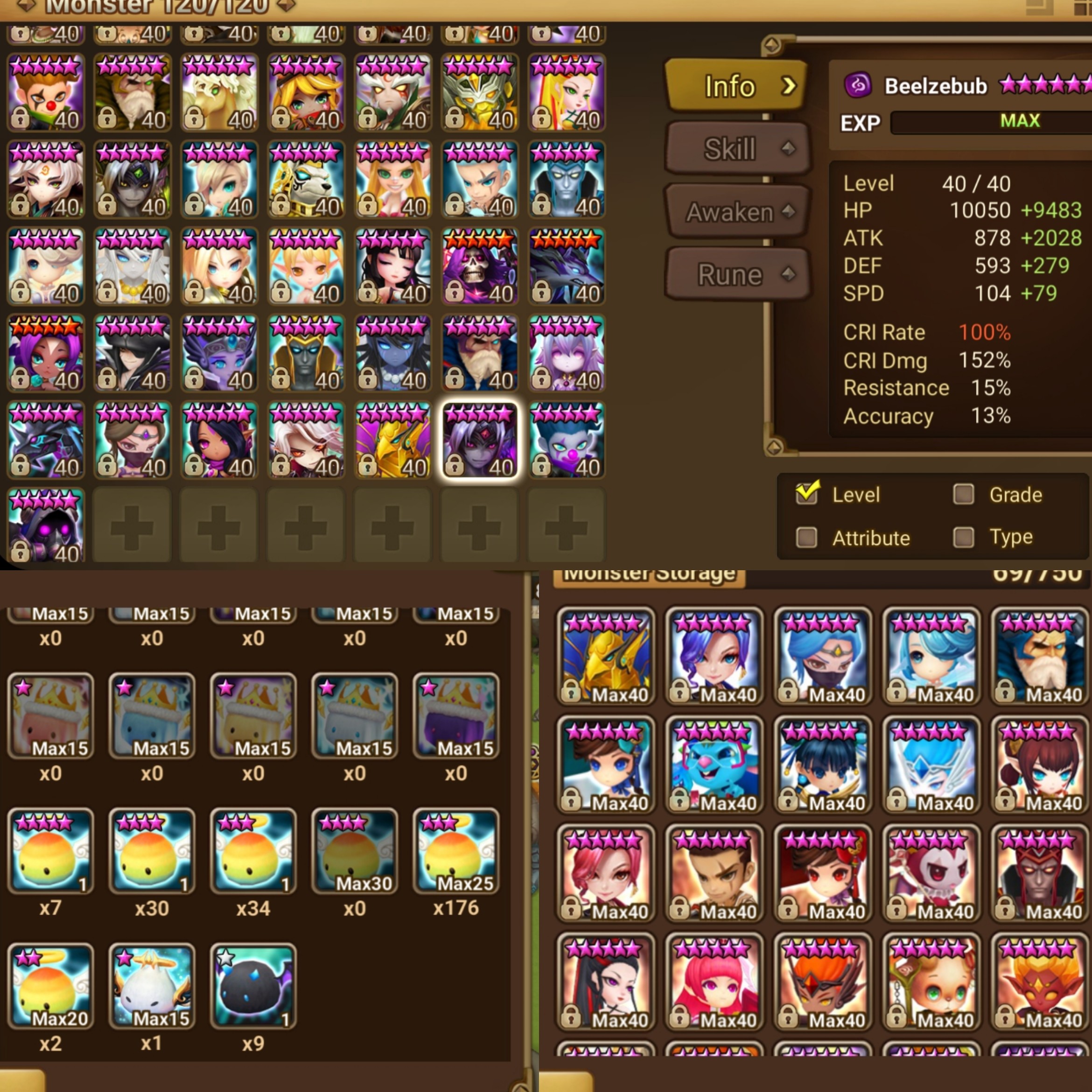 WTS Global G2/G1 Beelzebub, Grogen| Laika Guardian Skin| VIP Rune| 8 ...