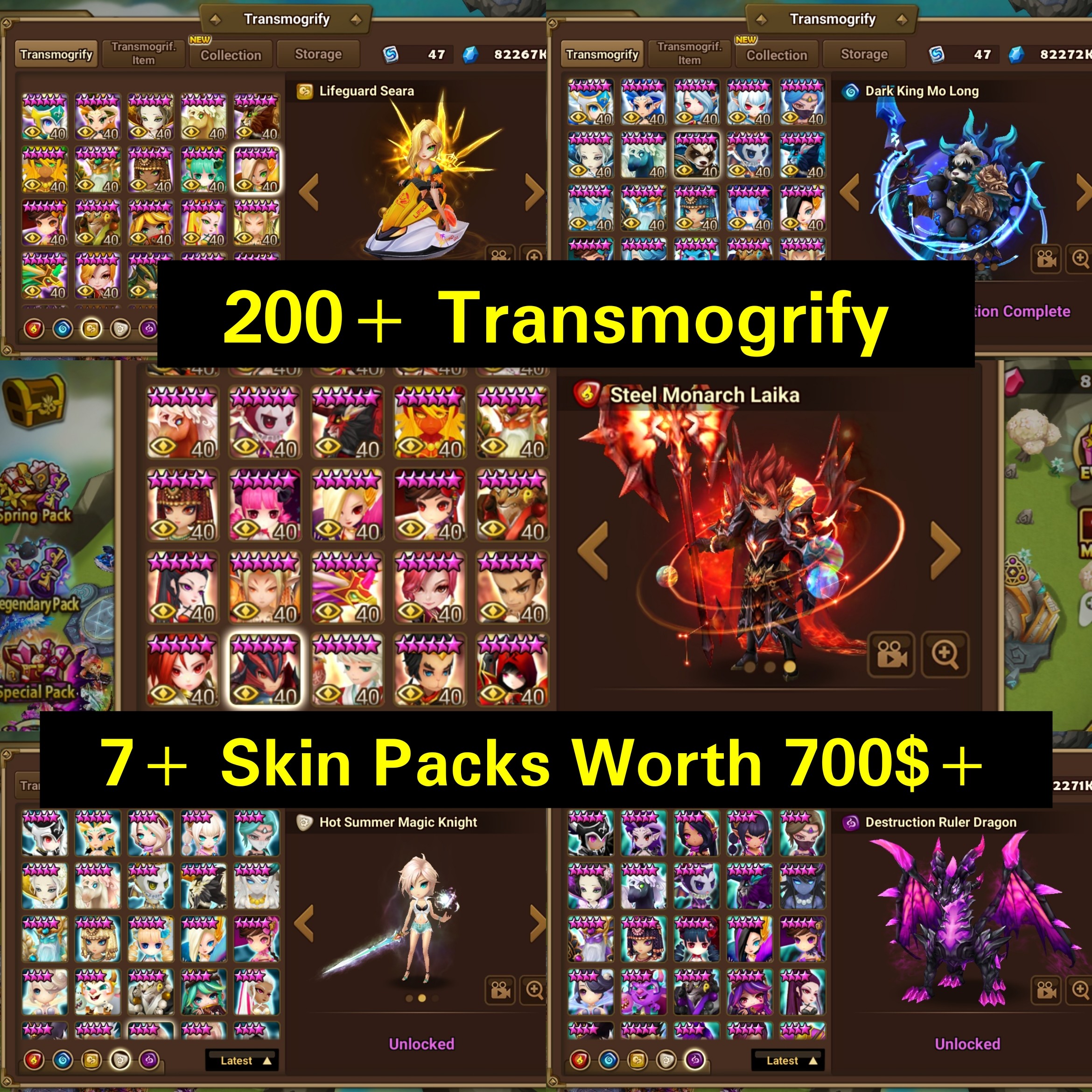 WTS Global G2/G1 Beelzebub, Grogen| Laika Guardian Skin| VIP Rune| 8 ...