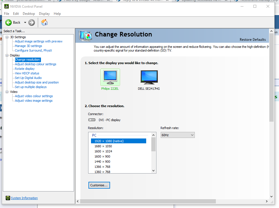 4K monitor stuck in lower resolution - Hardware, Builds and ...