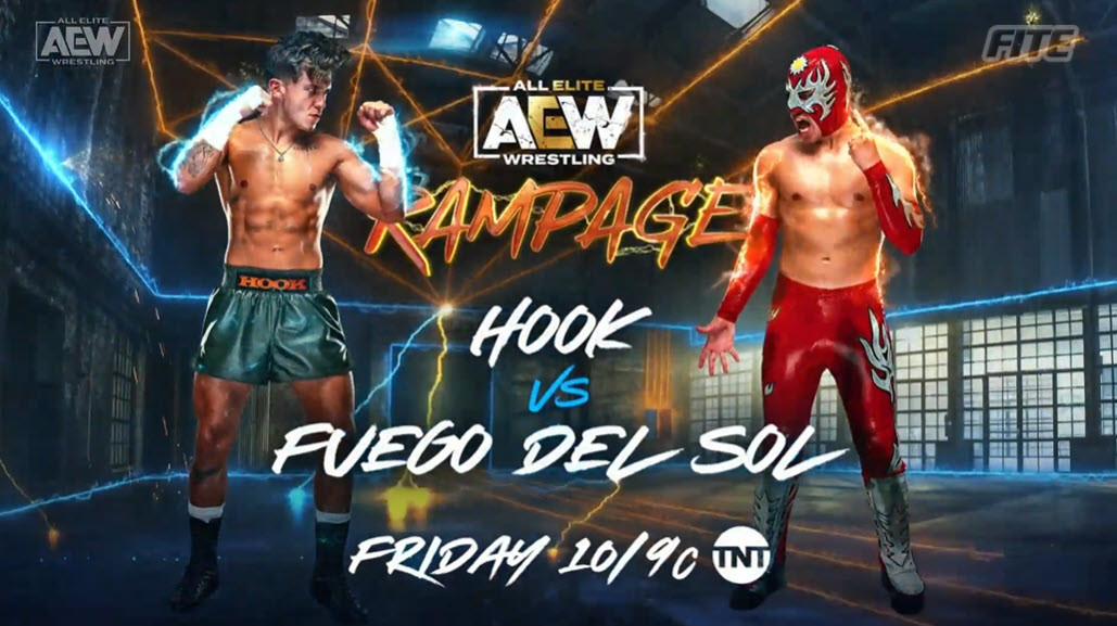 AEW Rampage: Hook makes his in-ring debut (Dec. 10th, 2021) - Wrestling ...