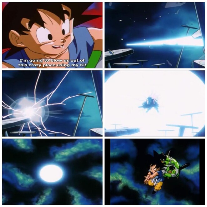 Can goku cut through space? : r/PowerScaling