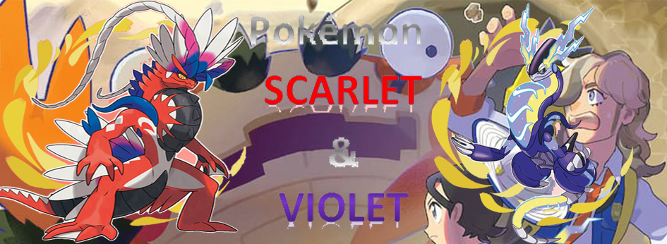 Pokémon Scarlet & Violet Header and Footer Contest - Pokémon Scarlet ...