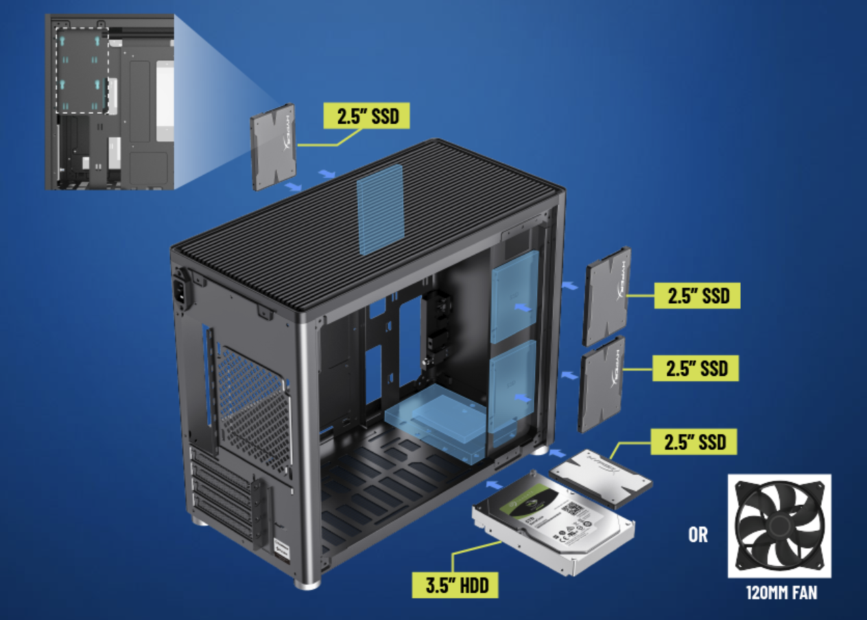 YEYIAN Launch HUSSAR Micro-ATX Gaming PC case to support NVIDIA RTX ...