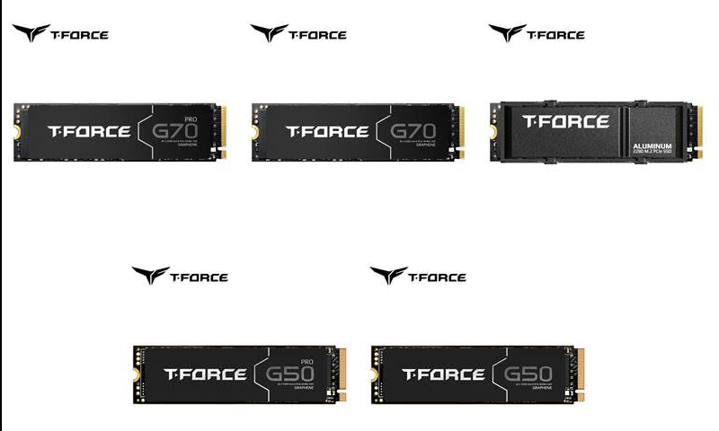 TEAMGROUP Announces New Gaming SSD Series: the T-FORCE G70 PRO / G70 ...