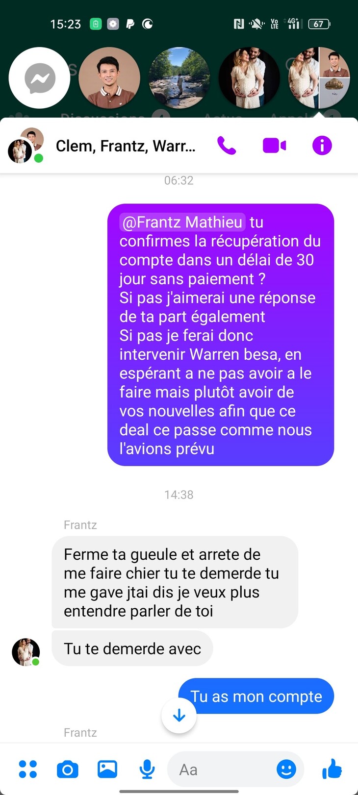 Middelman Frantz Mathieu SCAMMER - Summoners War: Sky Arena Forum ...