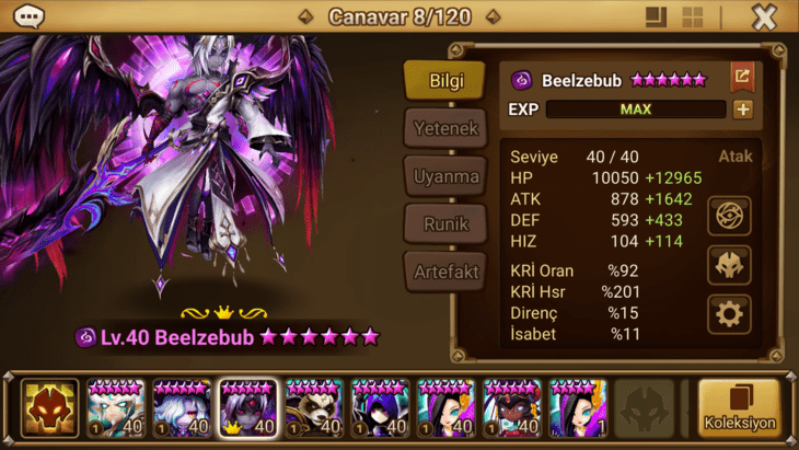 WTS EU 8 LD P2 RTA END GAME ACC - Summoners War: Sky Arena Forum ...