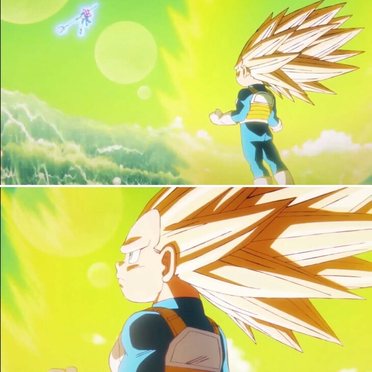 Would you have preferred a more 'classic' Ssj3 hairstyle for Vegeta ...