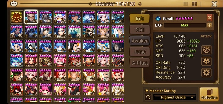 Rush sale global 3 ld lucifier+leo - Summoners War: Sky Arena Forum ...