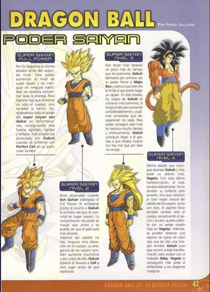 Intreasting scan on Super saiyan power - Dragon Ball Forum - Neoseeker ...