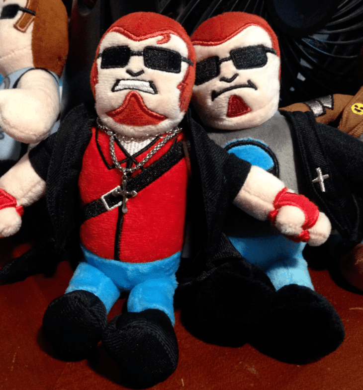 Gave P1 Dude doll a cross necklace :3 from Skittles - hosted by Neoseeker